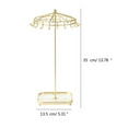 Detachable Rotating Necklace Stand Jewelry Display Holder Necklace Rack ...