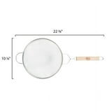 Tablecraft Mesh Strainer, 10-1/4", Silver - Walmart.com