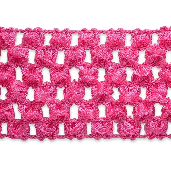 Expo Int'l 5 yards of 1 3/4" Crochet Stretch Trim - Walmart.com