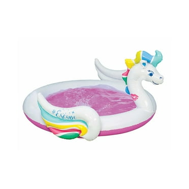 Summer Waves 3D Quick Set Round Family Round Swimming Pool, 7 ft ...