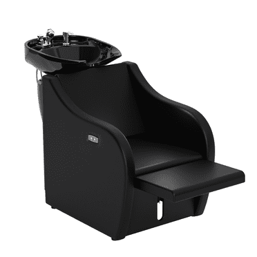 OmySalon Salon Barber Basin with Deep Ceramic Sink, Shampoo Chair Hair ...