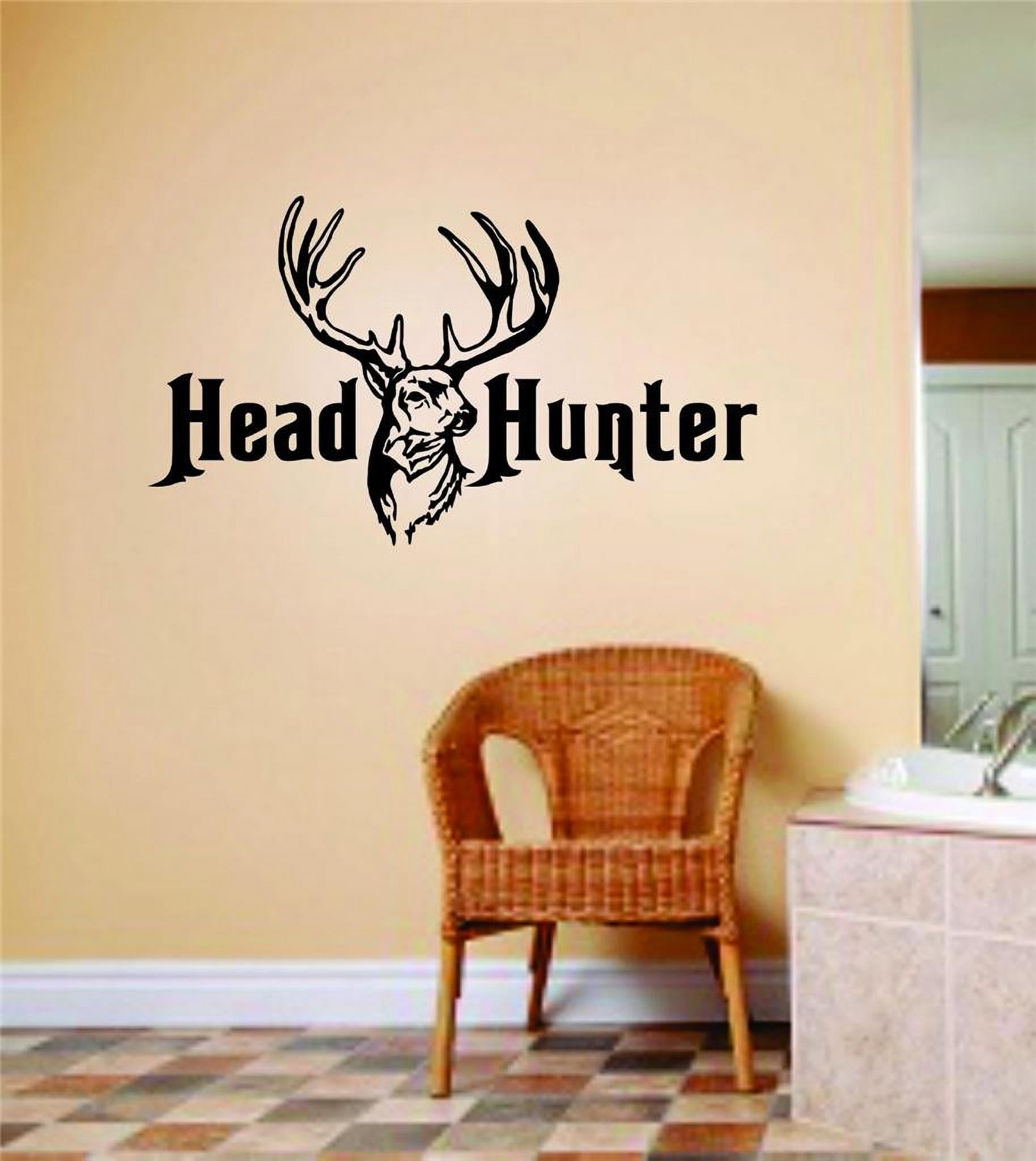 Head Hunter Letters With Deer Buck Image Animal Hunting Hunter picture ...