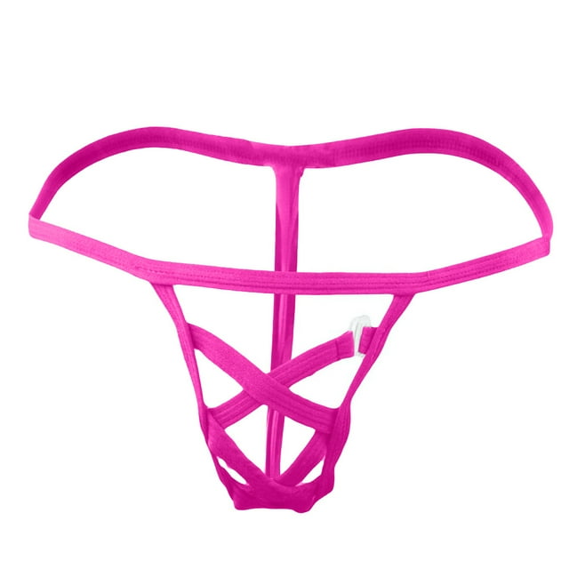 Bikini Panties Briefs Men'sLow Waist Ice Male G Strings Mens Silk Micro ...