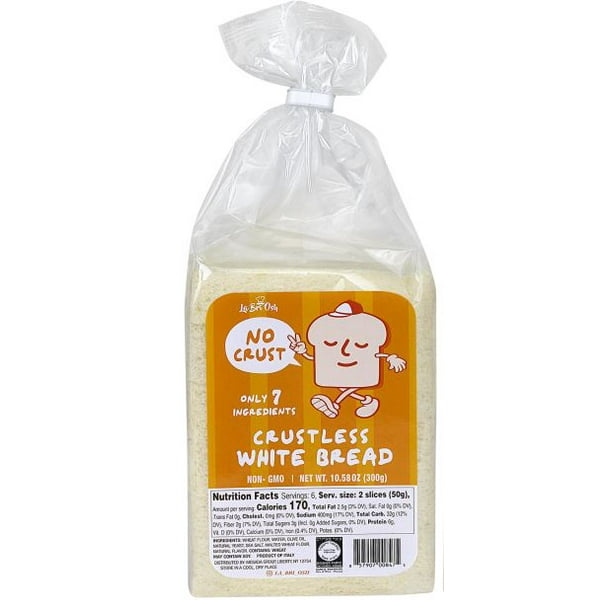 La Brioch Crustless White Bread 300g - Walmart.ca