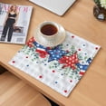 Cloth Napkins Independence Day USA Flag Washable Soft Kitchen Dinner ...