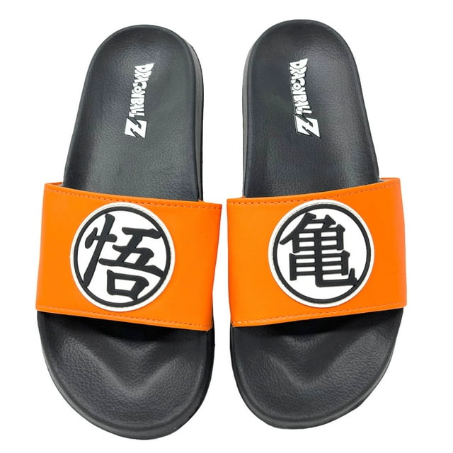 Dragon Ball Z Goku Anime Shoes, Comfortable Slide Sandals - Walmart.com