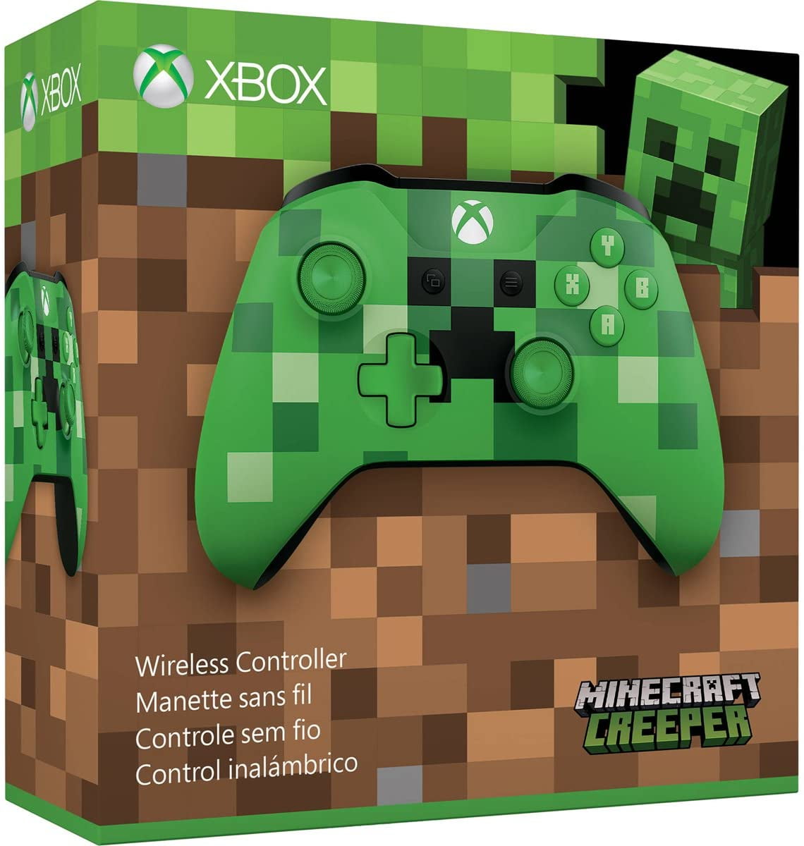 Control Inalámbrico XBox One Minecraft Creeper - Special Limited ...
