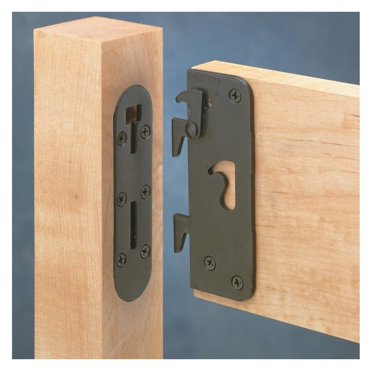 Highcraft Rod Hanger Plate in Galvanized Iron in for 3/8 in. Threaded ...