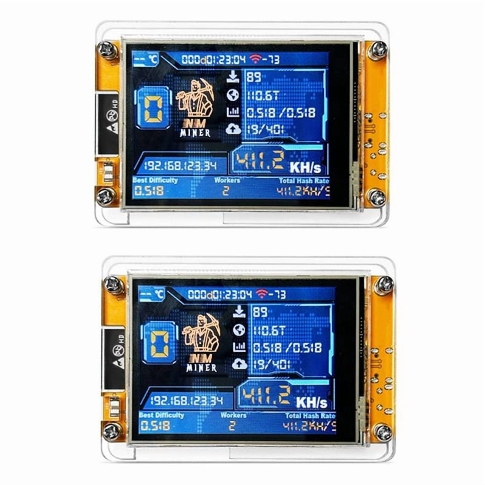 Click here for Unbranded 2pcs Bitcoin Nerdminer V2 Nmminer Hashra... prices