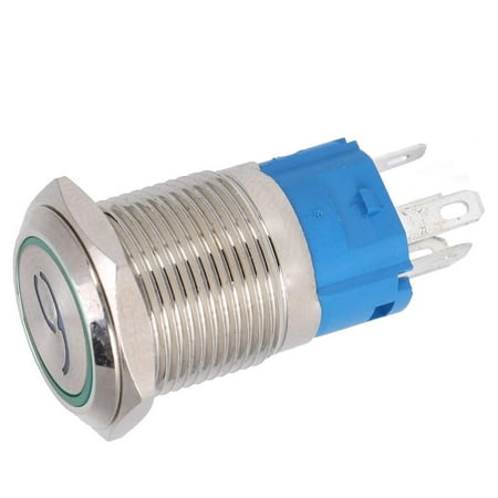 QIILU Momentary Push Button, 16mm Push Button Switch, For Industrial ...