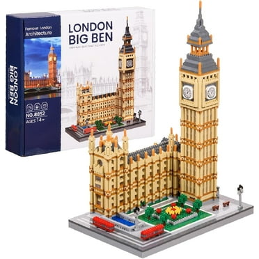 WANGE Leaning Tower of Pisa ( Italy) 1390 pcs. Building Blocks Toy Set ...