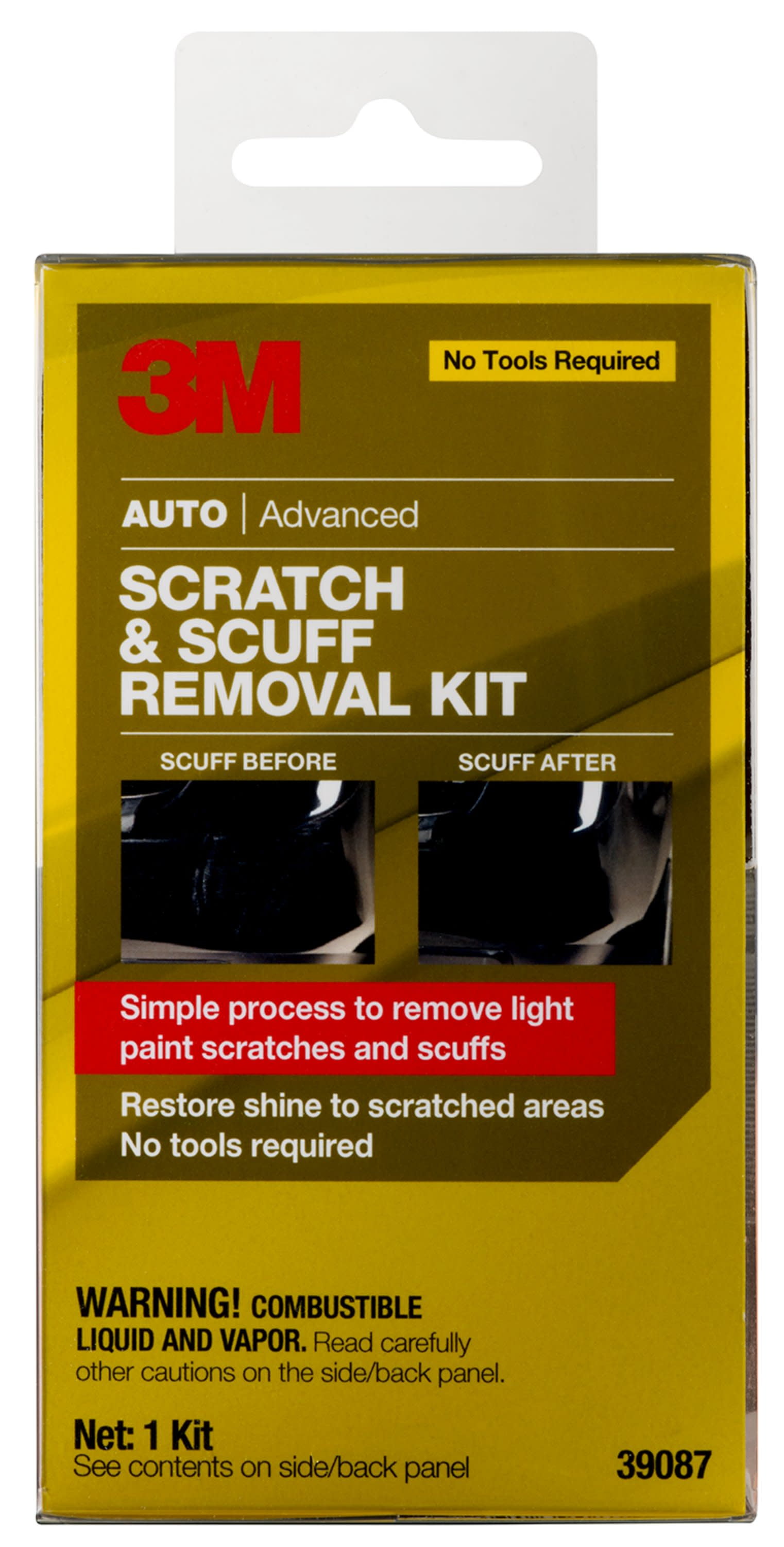 3M Auto Advanced Scratch and Scuff Removal Kit 4 pc Box - Walmart.com