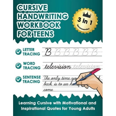 The Complete Cursive Handwriting Workbook for Kids : Laugh, Learn, and ...