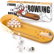 Casewin Mini Bowling Game Bowling Toys Mini Bowling Game Set Tabletop ...