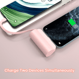 OWNTECH Power Bank Portable Charger for iPhone Android with USB C ...