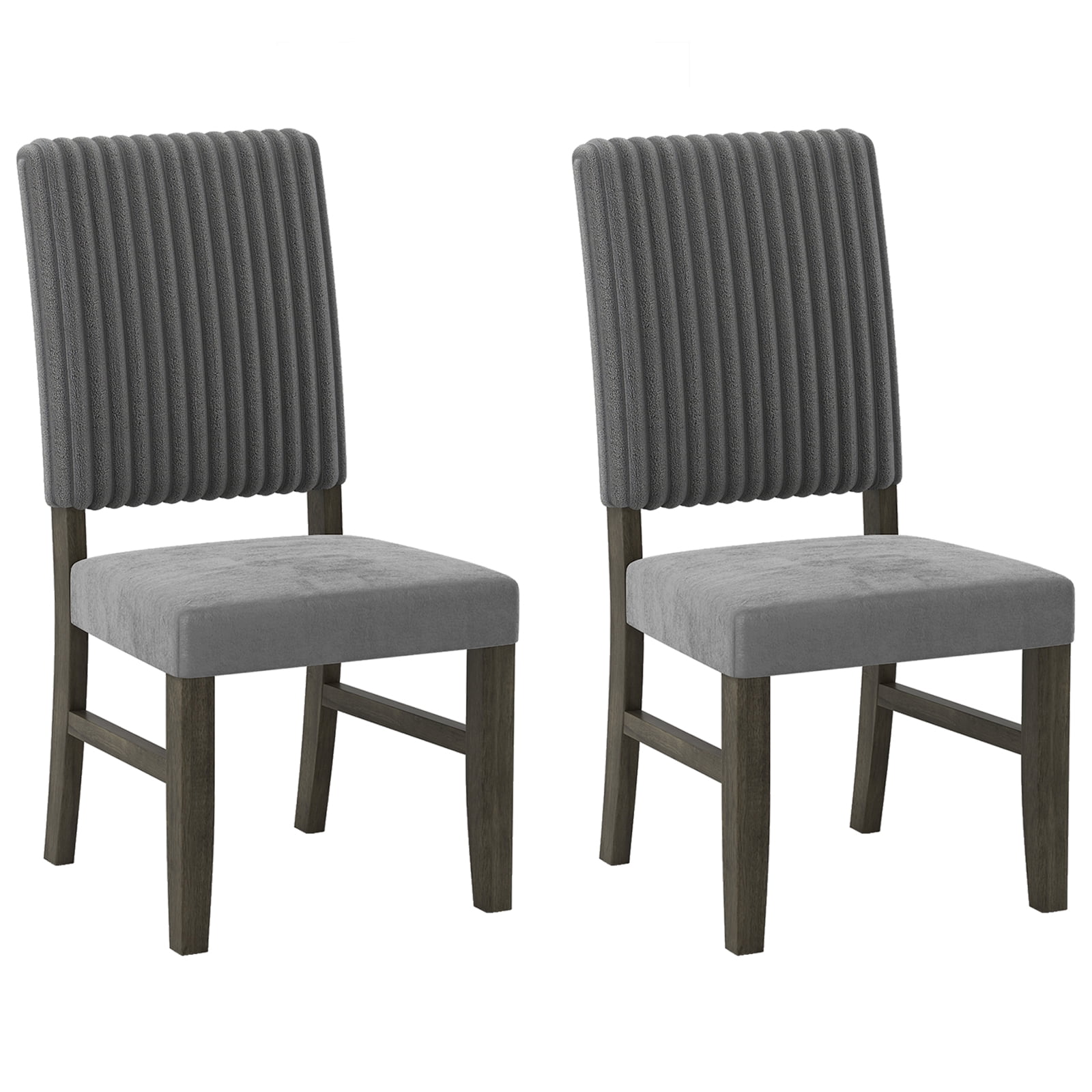 Click here for Gymax Dining Chair Set Of 2 Mid-Century Modern Vel... prices