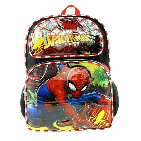 Backpack - Marvel - Spiderman Metal Web 16" New 009113 - Walmart.ca