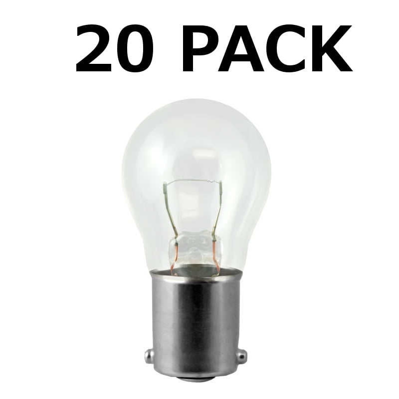 20 Pack 1141 S8 20PK Low Voltage Landscape Light Bulb 12V 18W BA15S ...