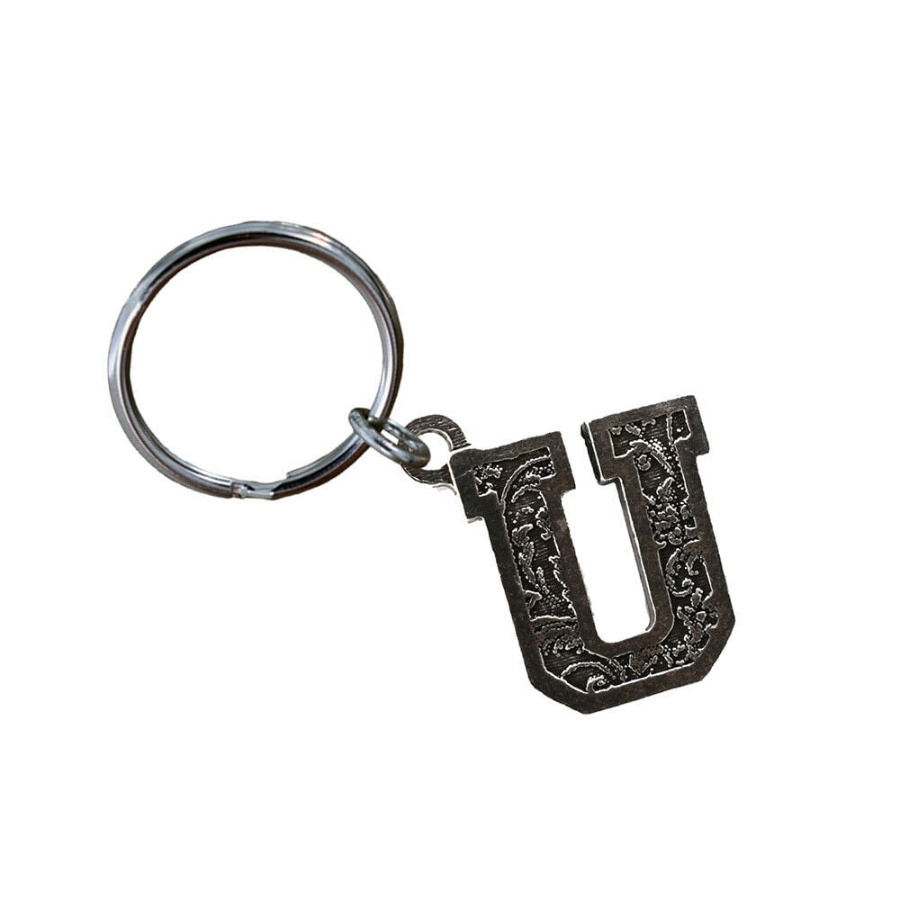 U Keychain, Letter, Alphabet, L021KC, Key Fob, Key Ring, Keys, Zipper ...
