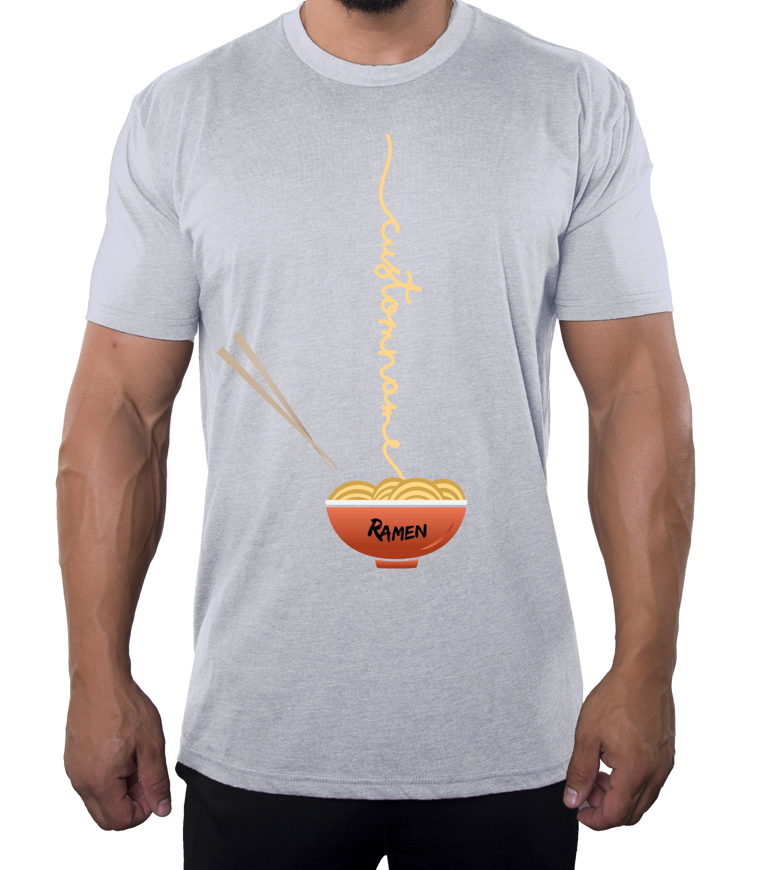 Ramen Noodle T-shirts, Personalized T-shirts, Funny Customized Ramen ...