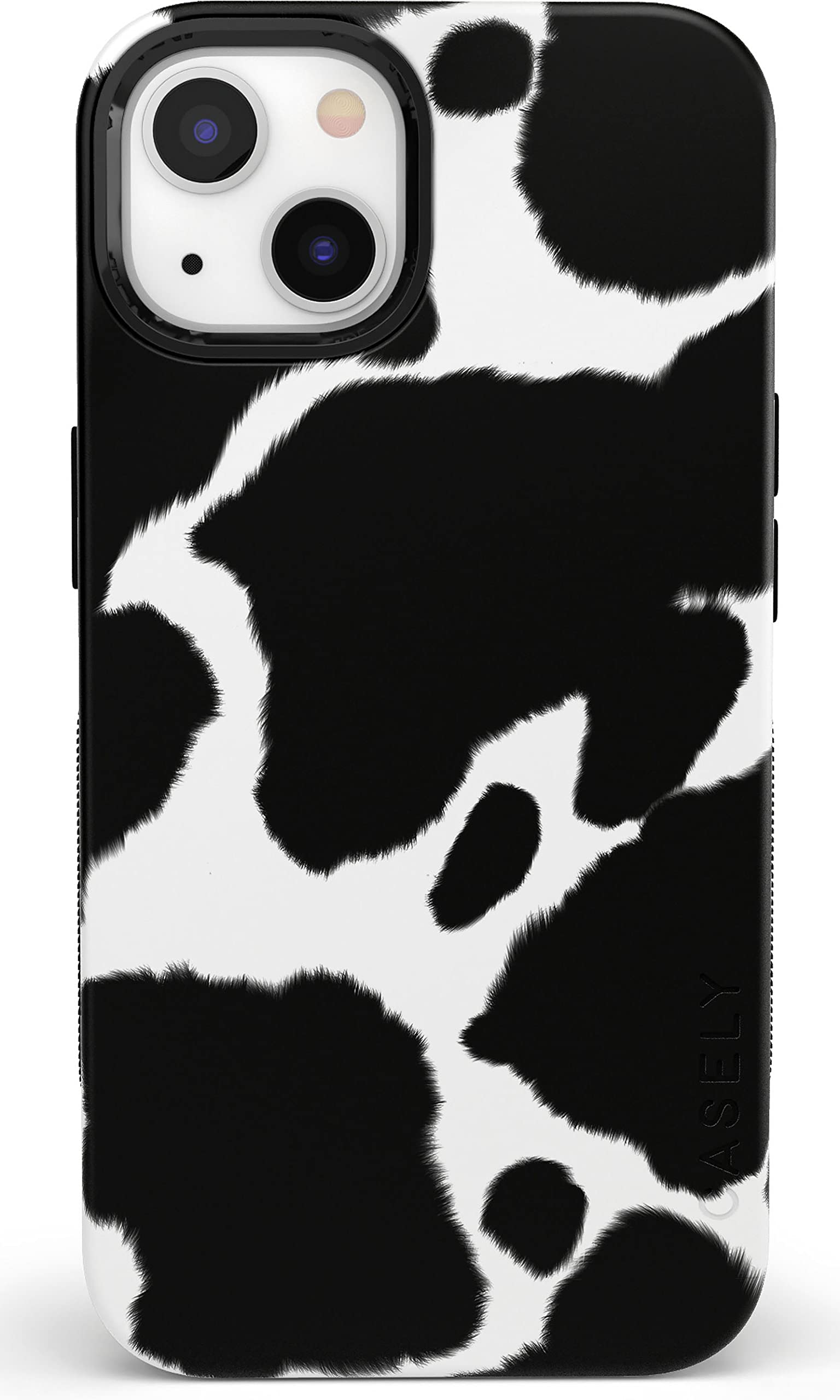Casely iPhone 14 Case | Current MOOd | Cow Print Case (Bold ...