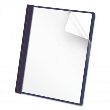 Clear Front Report Cover With Fasteners, Three-Prong Fastener, 0.5 ...