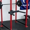 Titan Fitness T-3 Series Y-Dip Bar, Power Pull Up Station, Rack Mounted ...