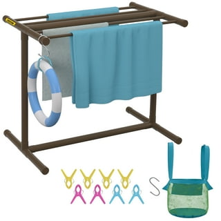 KB BS-1353 33 x 17.7 x 8.26 in. Towel Stand - Chrome & Walnut - Walmart.com