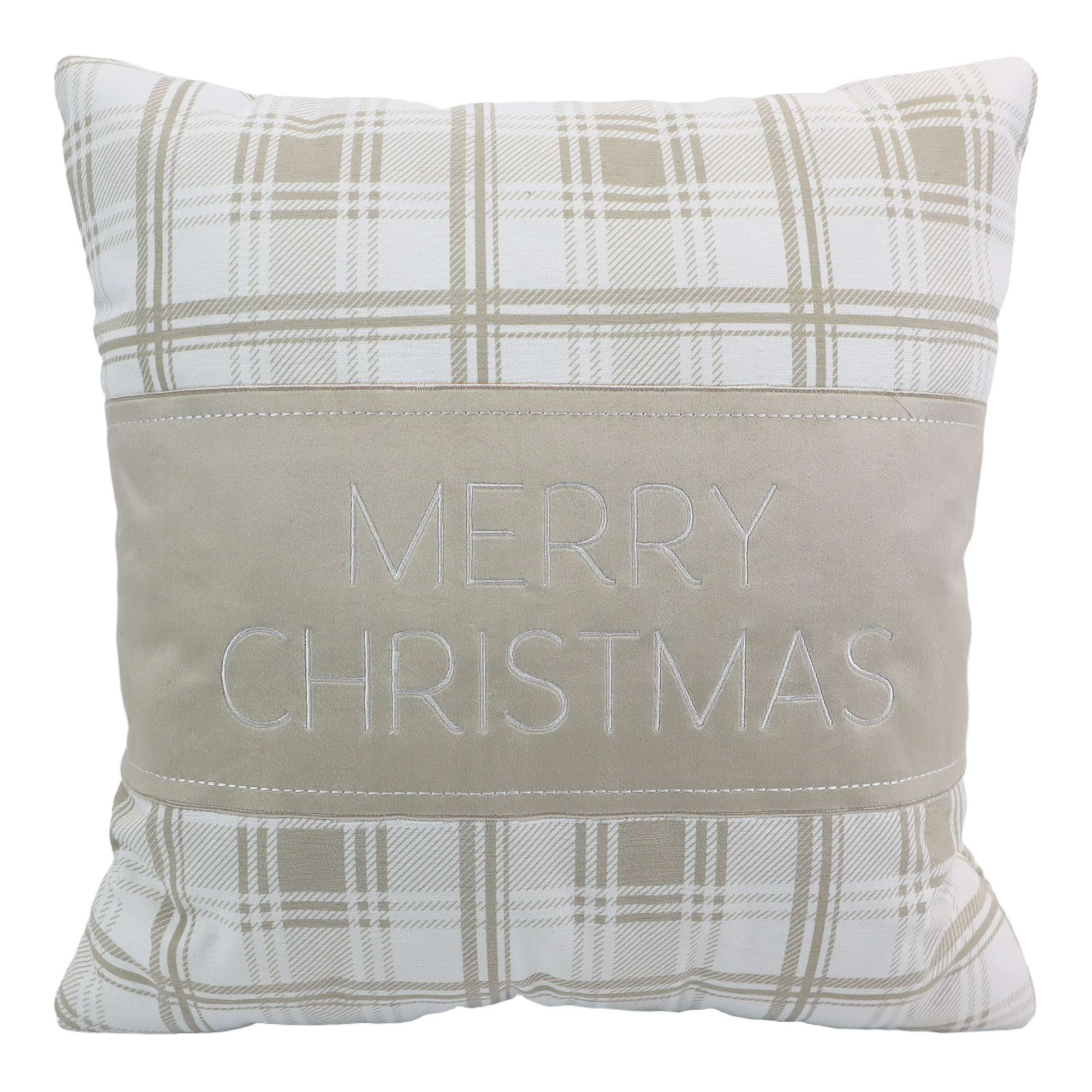 Click here for Holiday Time Plaid Cushion 18x18in prices