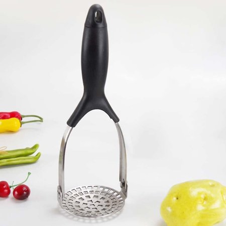 Masher Stainless Steel Rice Vegetable Fruit Garlic Smasher Food Press ...