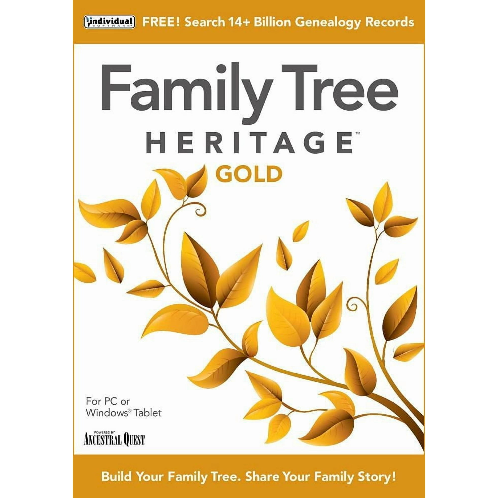 Click here for Individual Software Family Tree Heritage Gold 16 -... prices