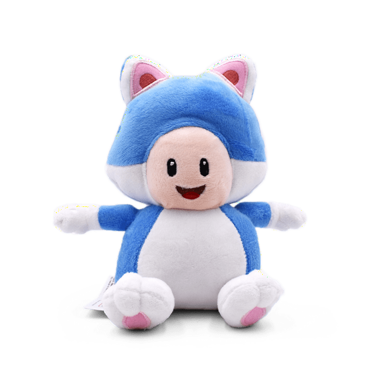Mario Blue Toad Cat