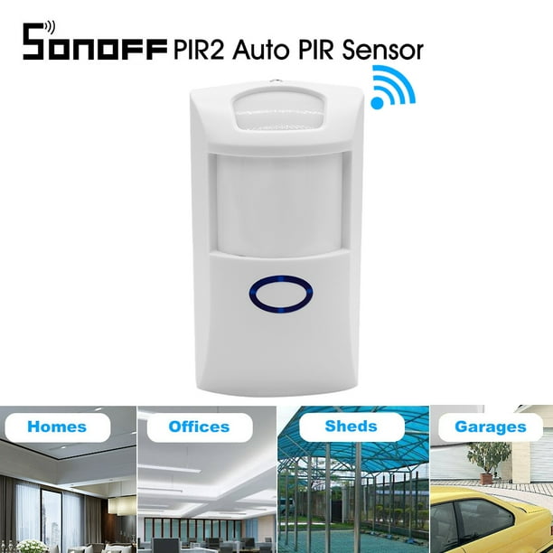 Sonoff PIR2 Sensor PIR automático Sensor de movimiento inalámbrico ...