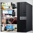Restored Dell OptiPlex SFF Desktop PC Intel i5-8500 8th Gen, 8GB Ram ...