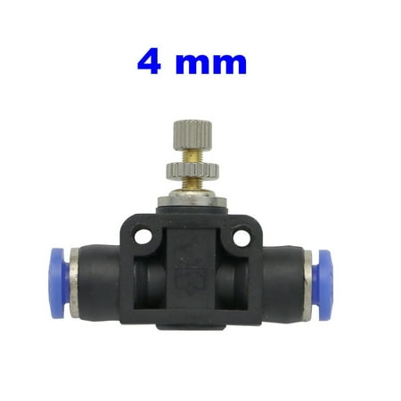 Bail 2Pcs Pneumatic Airflow Regulator 4/6/8/10/12mm OD Tube Flow Adjust Valve Joint | Walmart Canada