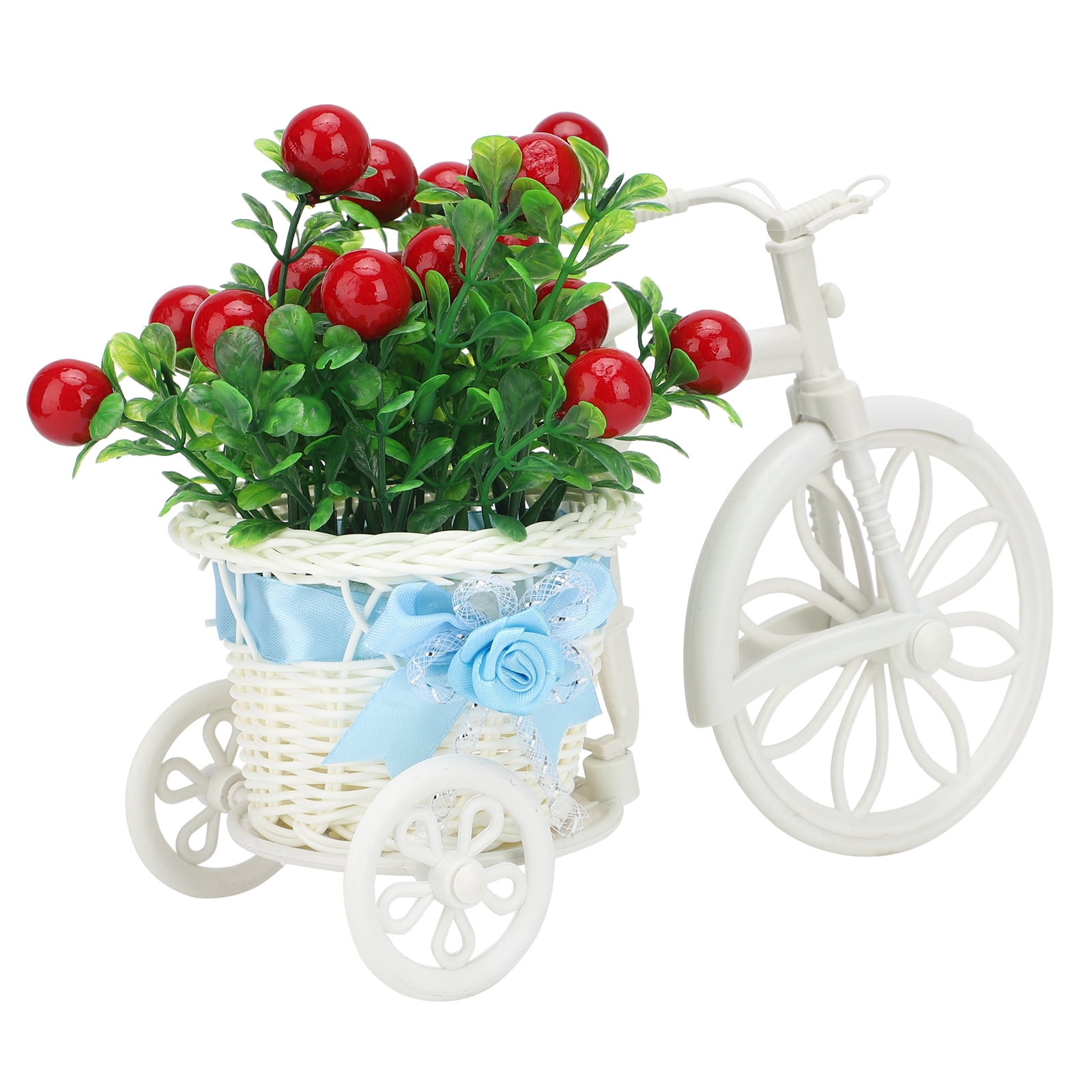 CreativeArrowy Mini Tricycle with Artificial Flower Rattan Bicycle ...