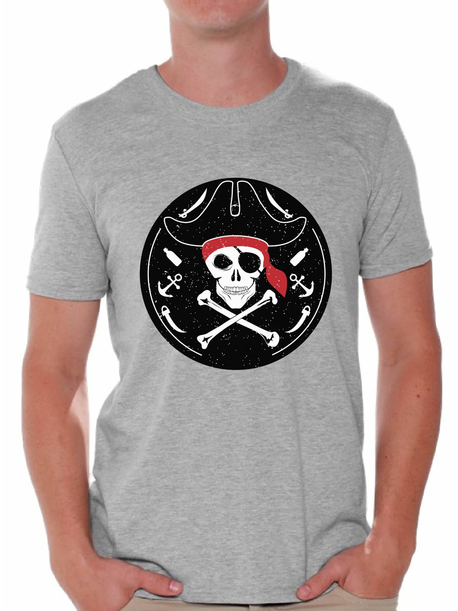 Awkward Styles Jolly Roger Tshirt for Men Pirate Skull Shirt Jolly ...