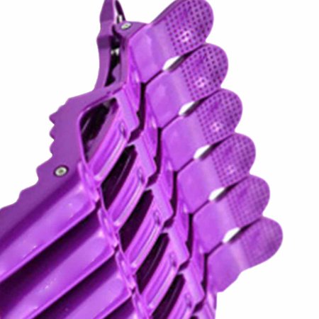 facefd 6 Pcs Duckill Hair Sectioning salon sectioning hair grip Clips ...