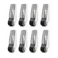 8 Pcs Vertical Track Roller Wheel, Upgrade Door Support Wheel, Low ...