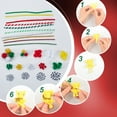 800Pcs Pipe Cleaners Craft Set Chenille Stems Crafts Kit with 480Pcs ...