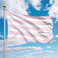 Flags for Outside 2x3 ft Pink Striped Outdoor Flags Double Sided ...
