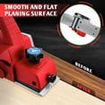 Cordless Handheld Planer for 18v , 15000 RPM Power Planer, 3-1/4 Inch ...