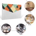 13×9.1in Accordion Folder Waterproof And Moist-Proof 6 Pocket ...
