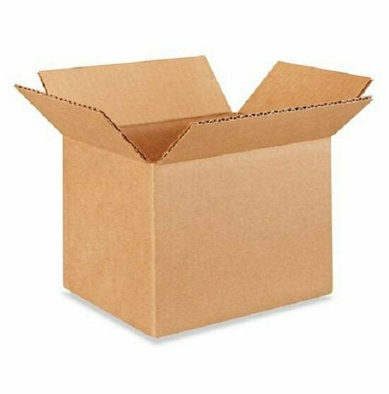 50 8x6x6 Cardboard Paper Boxes Mailing Packing Shipping Box Corrugated ...