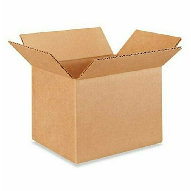 100 8x6x6 Cardboard Paper Boxes Mailing Packing Shipping Box Corrugated ...