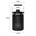 2L capacity 48H strong heat lock insulation 6 layers of insulation for ...