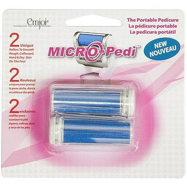 Emjoi Set of 8 Replacement Refill Rollers for Emjoi Micro-Pedi (Extra ...
