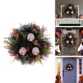 Artificial Skull Wreath for Front Door Farmhouses Garden, Halloween ...