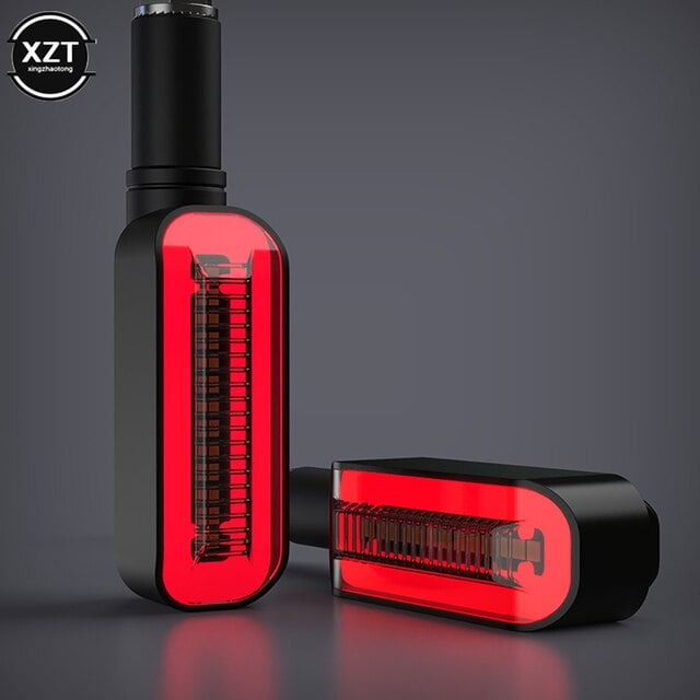 Universal Motorcycle 12V Daytime Running Lights Water Warning Lights ...