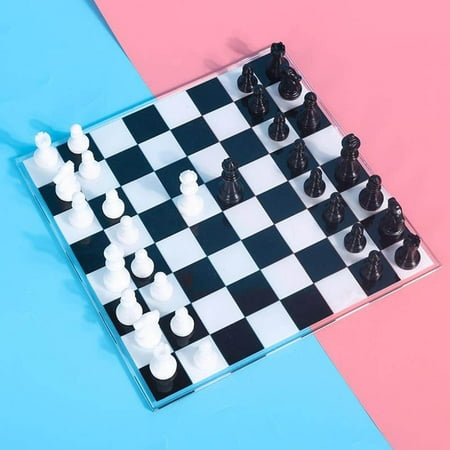 Langgg Chessboard Silicone Resin Mold Chess Checkerboard Chessboard ...